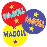 WAGOLL - What a good one looks like 30mm Round stickers | Teacher Stickers