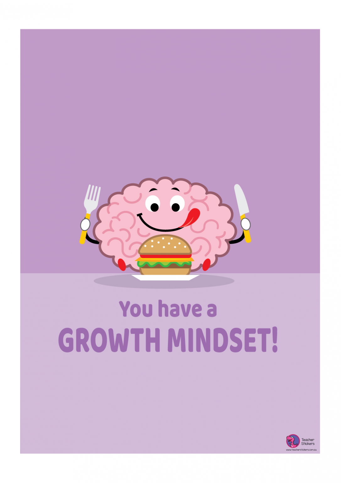 Editable Growth Mindset Poster - You Have a Growth Mindset | Teacher ...