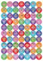 Teacher Merit Stickers - 25mm Birthday theme, Personalised Name ...