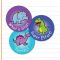 Teacher Merit Stickers - 25mm Cute Dinosaur theme | Teacher Stickers